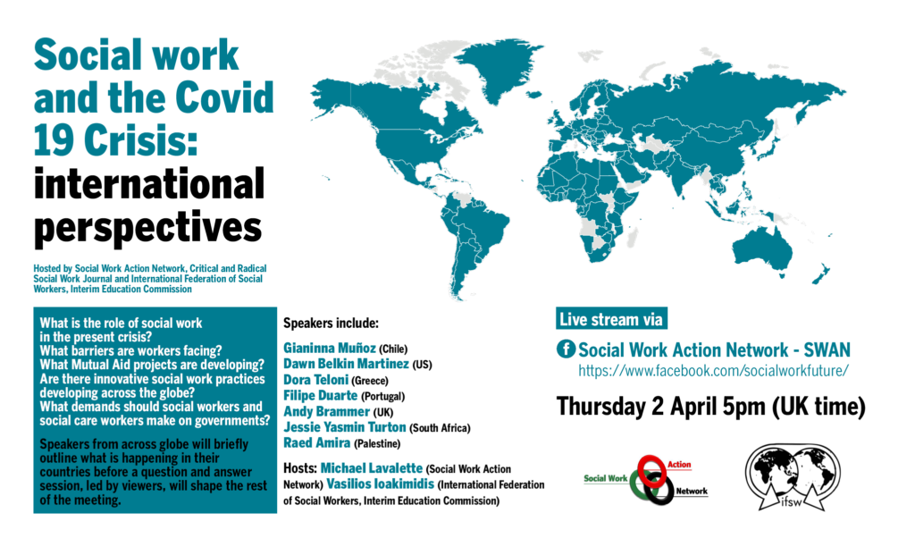LIVE! Social Work and The Covid-19 Crisis! – SWAN